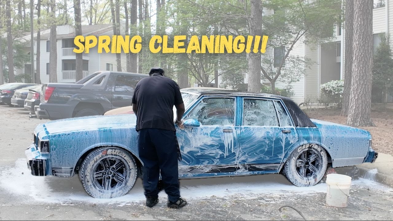 SPRING CLEANING!!!! I Had To Wash The Pollen Off Of My Cars!!! - YouTube