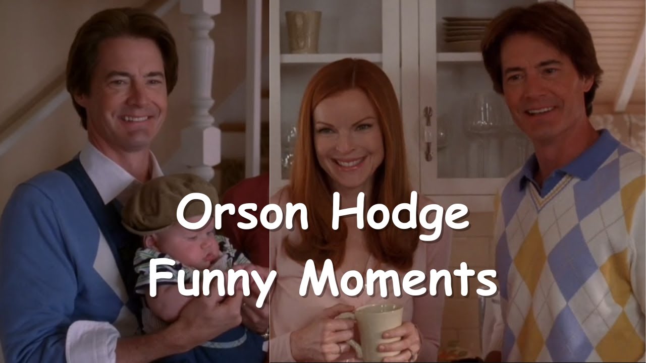 Orson Hodge: Funny Moments on the show Desperate Housewives - YouTube