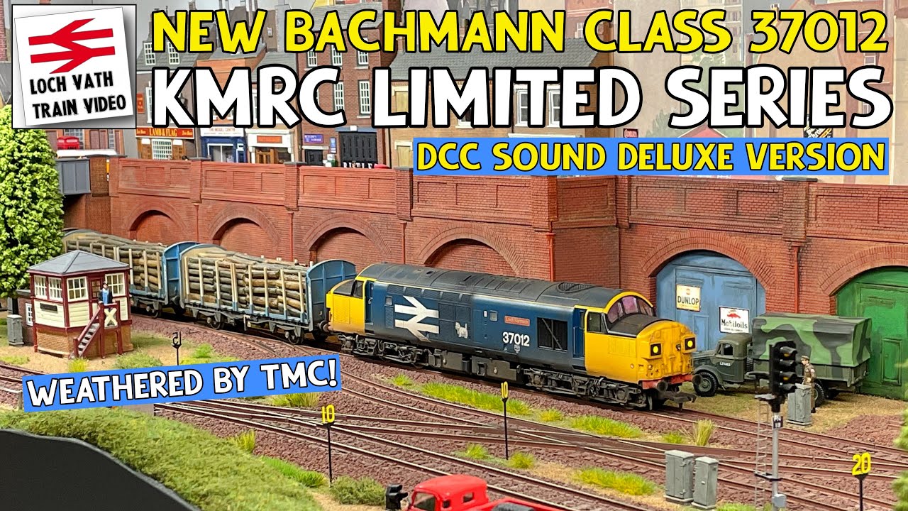 New Bachmann Class 37012 exclusive for KMRC DCC Sound Deluxe Version ...