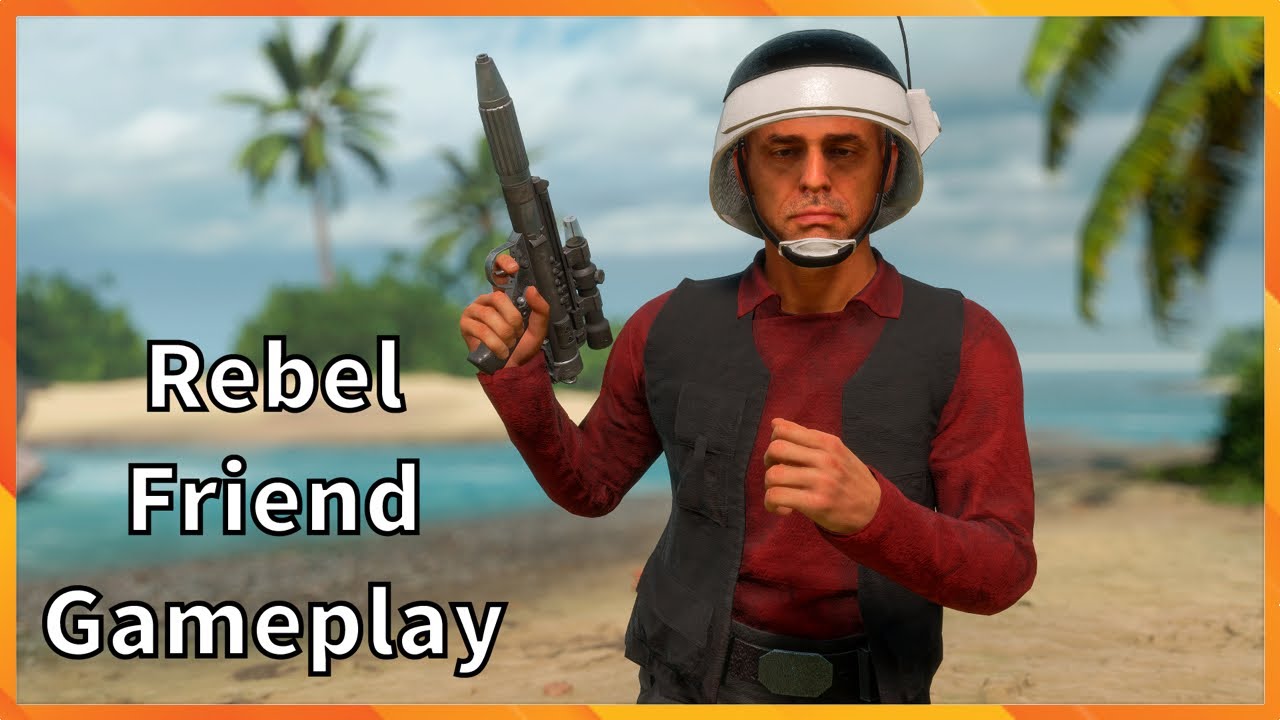 Rebel Friend Gameplay Star Wars Battlefront 2 - YouTube