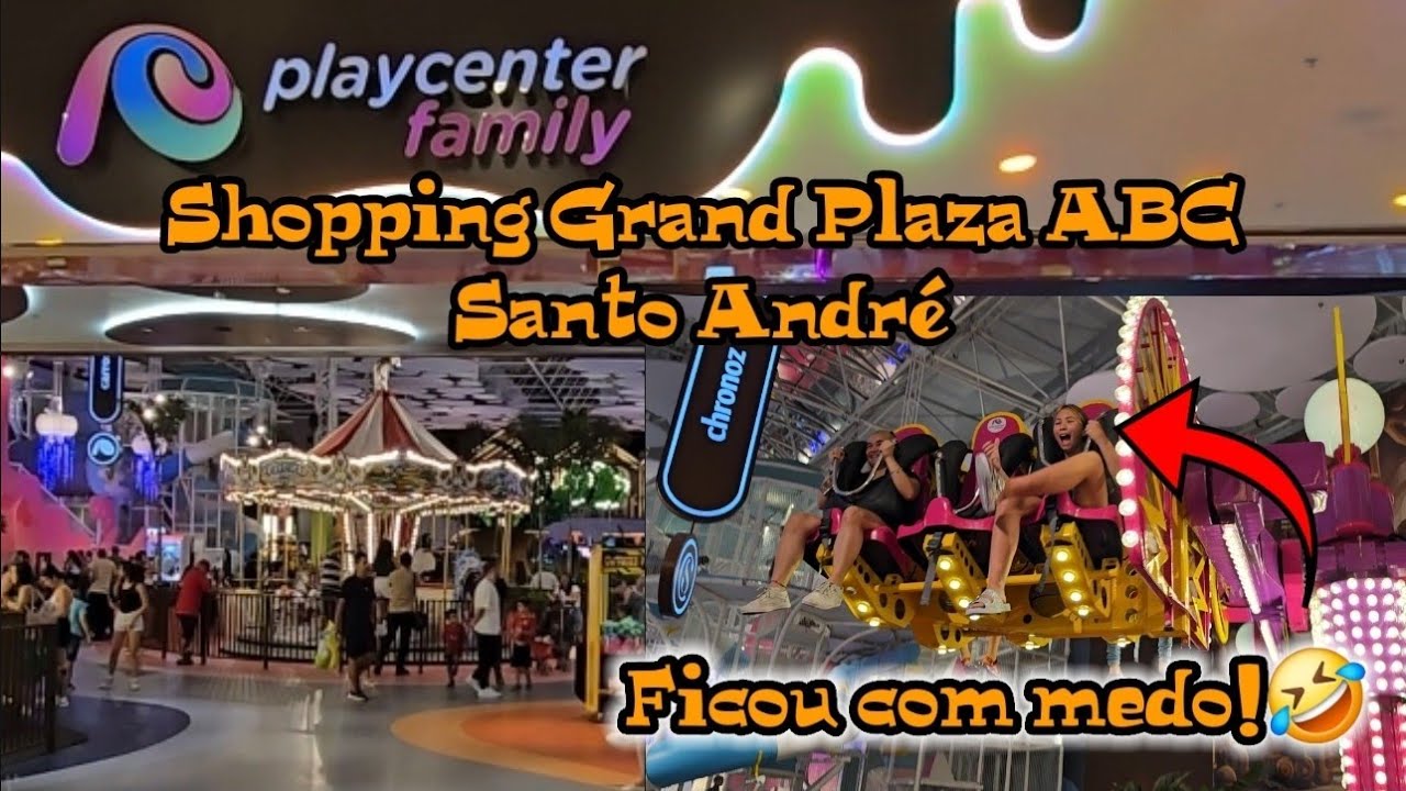 Parque de diversão Shopping ABC Plaza Santo André ABC - YouTube