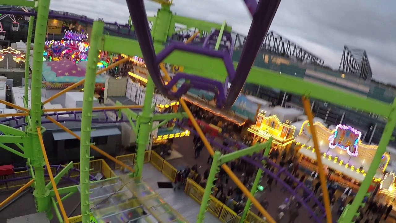Euro Coaster - Buwalda (Onride/POV) Video Freimarkt Bremen 2018 - YouTube