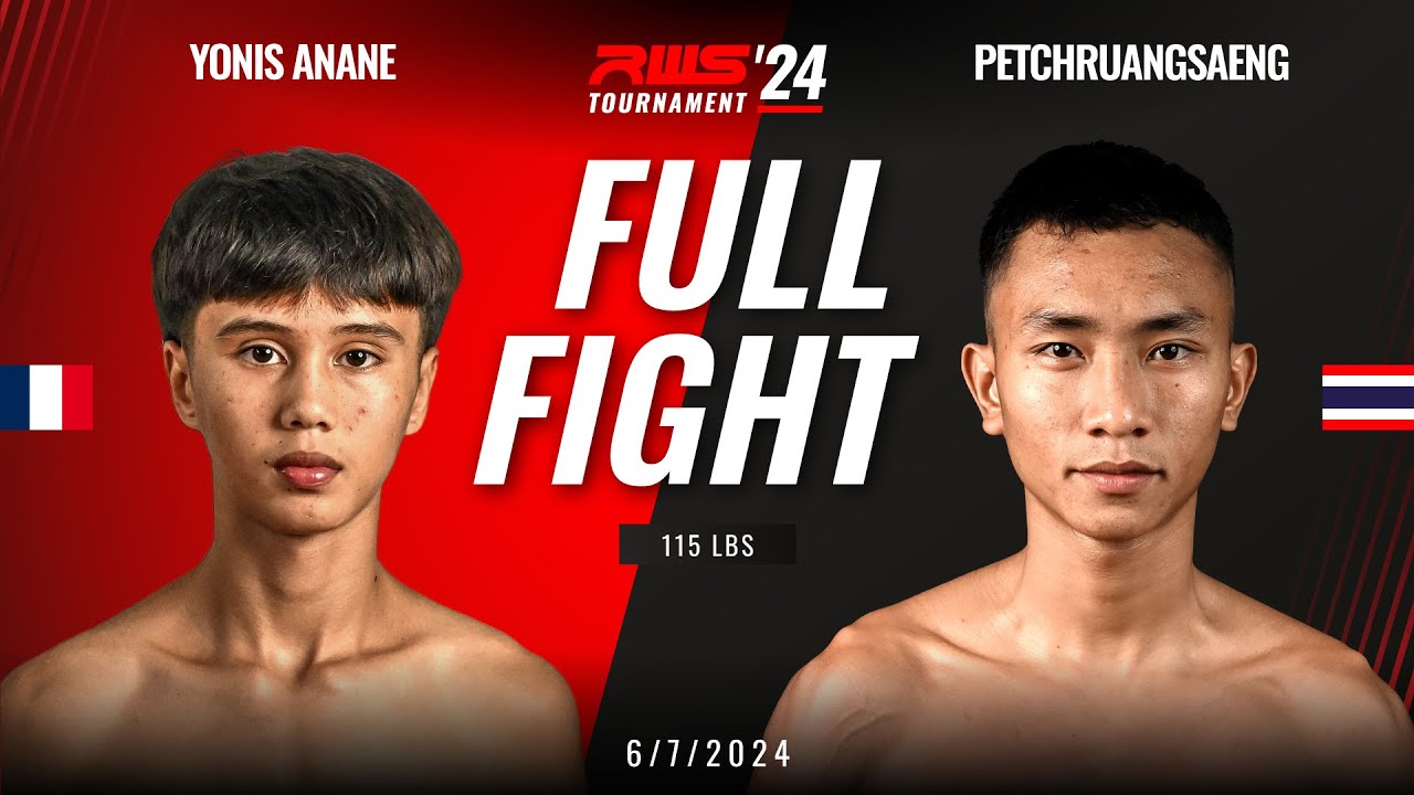 Full Fight l Yonis Anane Venum Muay Thai vs Petchruangsaeng Kraisiripob ...