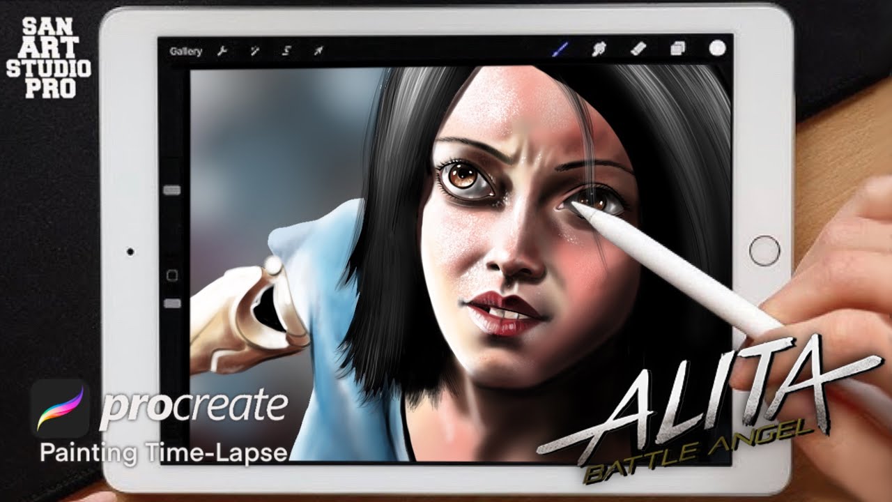 How to Draw Alita - YouTube