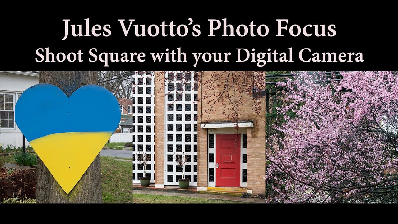 Shoot square with your digital camera - YouTube