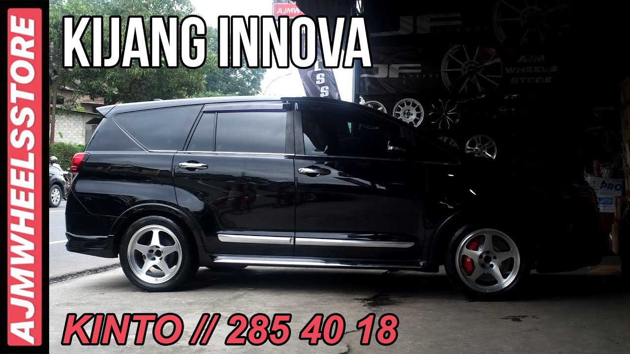 MODIFIKASI KIJANG INNOVA VELG EVO REGA MASTER // AJMHEELSSTORE - YouTube