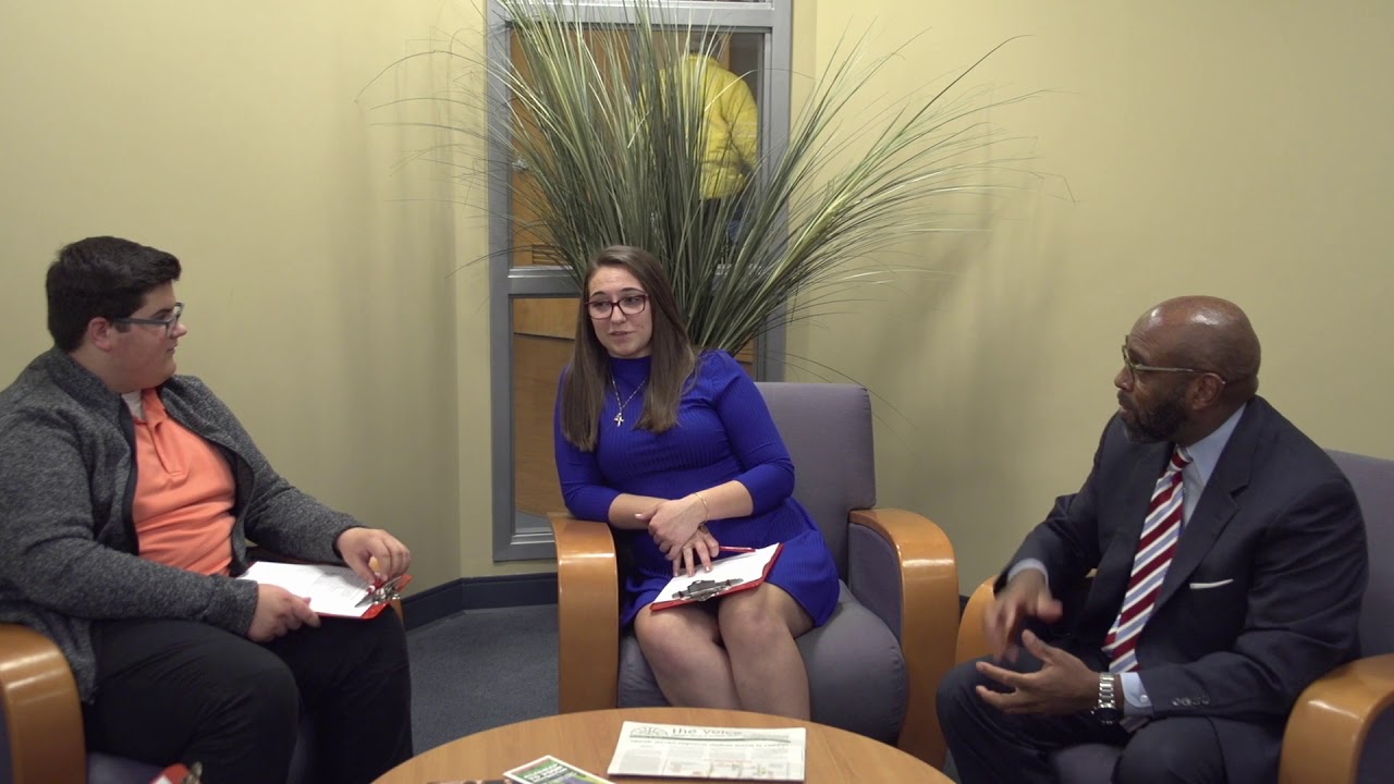 CCAC President Dr Quintin Bullock Student Interview - YouTube