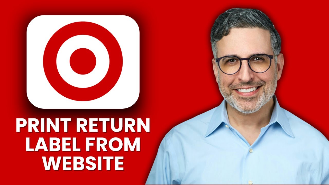 NEW! How to Print a Return Label from Target Website (2025) 🛒 ...