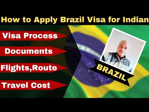 How to Apply Brazil Visa For Indians | Documents | Visa Process ...
