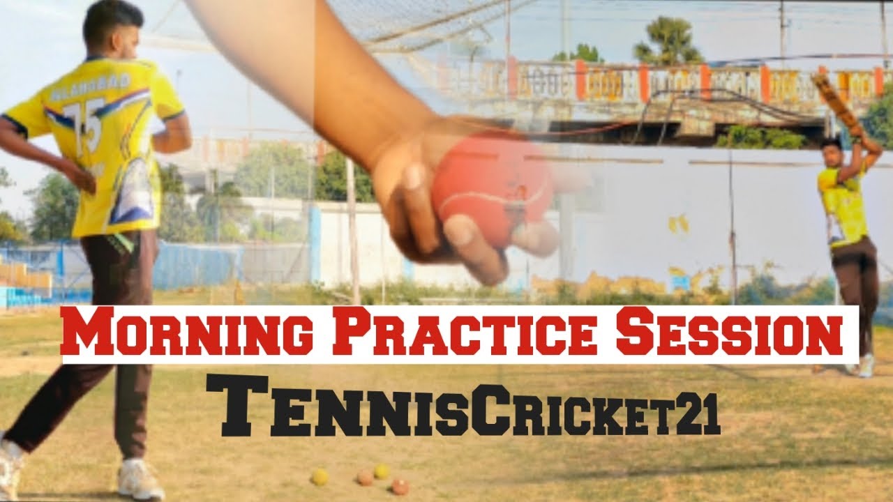 Morning Practice Session At DSA Ground | Net Practice With Tennis Ball ...