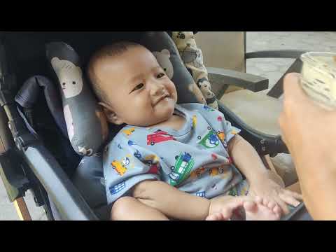 adek genta baru makan😊 #cutebabycute #viral #trending