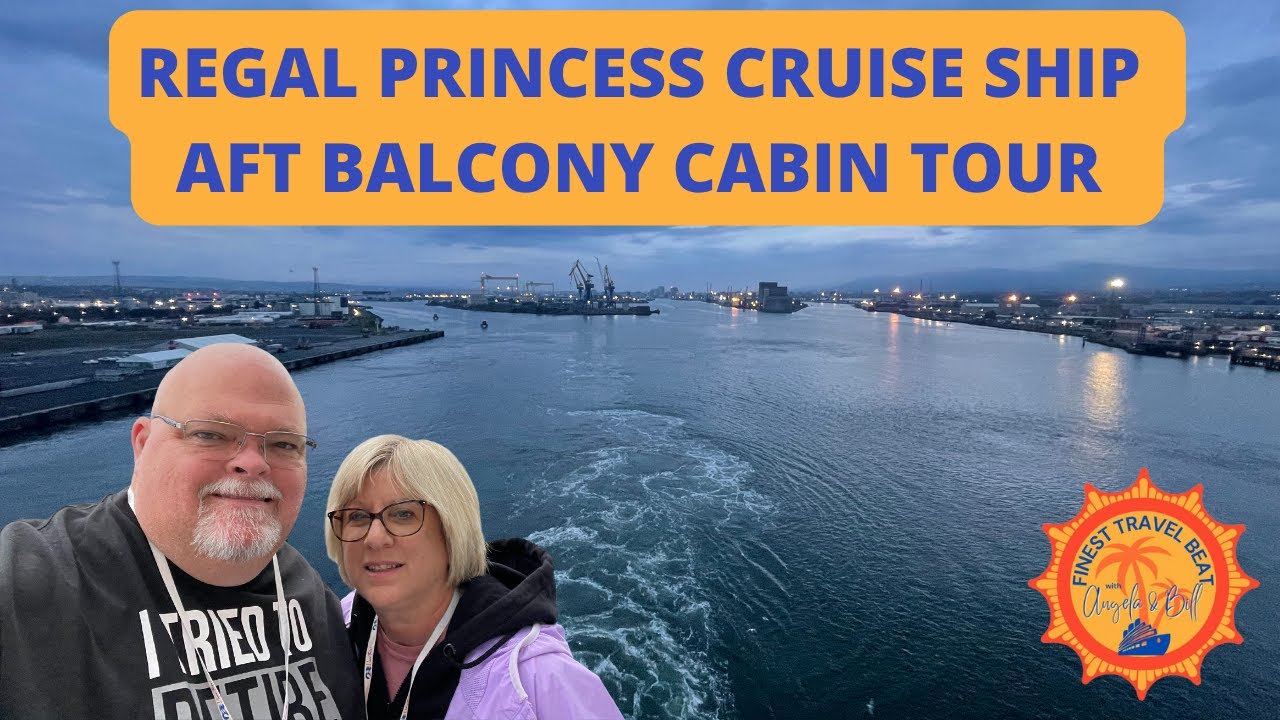 Aft Balcony on The Regal Princess Stateroom R 734 - Premium Deluxe ...