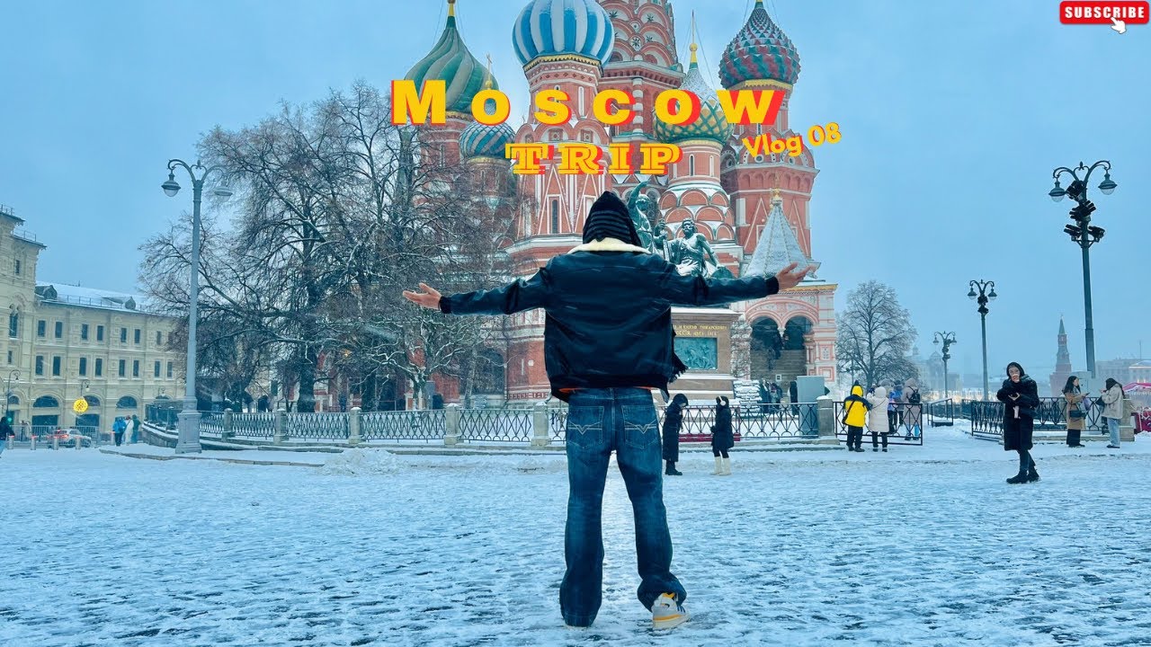 🇷🇺MOSCOW CITY EXPLORE WITH SNOWFALL ️🥶 || FULL ENJOY || PNKJ LAVA VLOGS ...