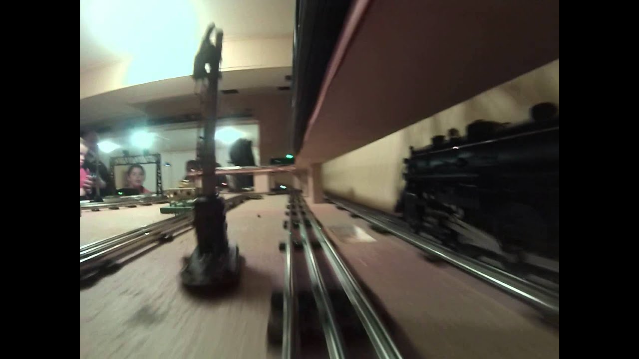 Lionel Train GoPro Camera Test pt2 - YouTube