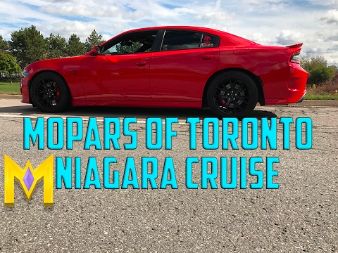 Mopars Of Toronto Niagara Cruise - Hellcats, Magnums & More - YouTube