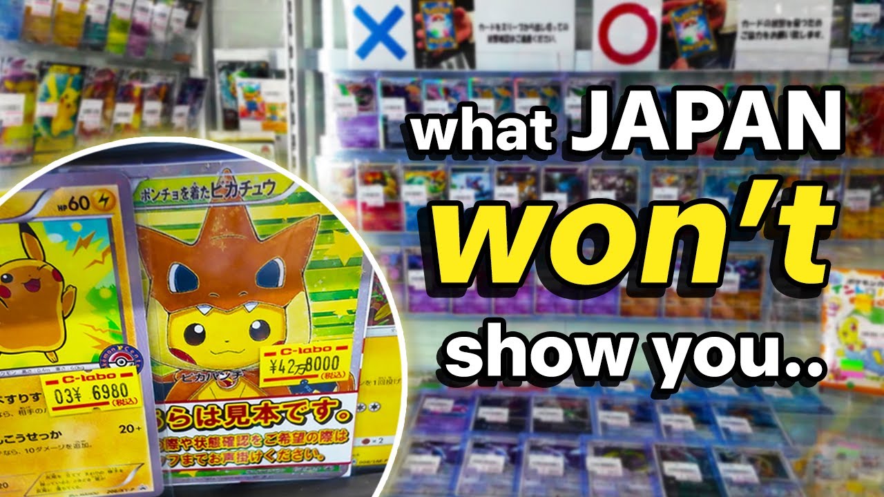 The Underground Pokemon Card Stores of Japan - YouTube