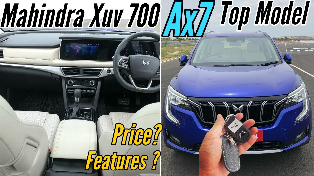 Mahindra Xuv 700 Ax7 Top Model Features Price Launch Date | Xuv 700 ...