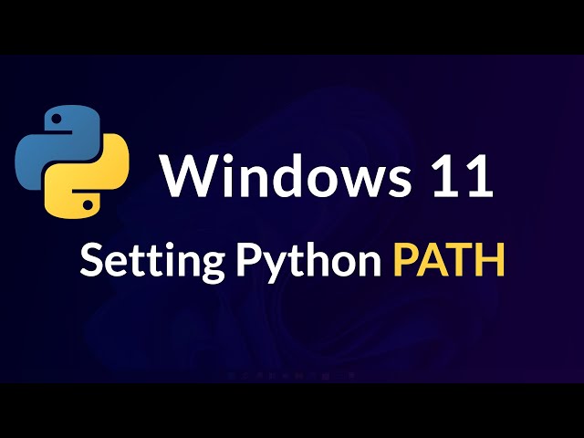 Python System Variable Path Windows 11 - Infoupdate.org