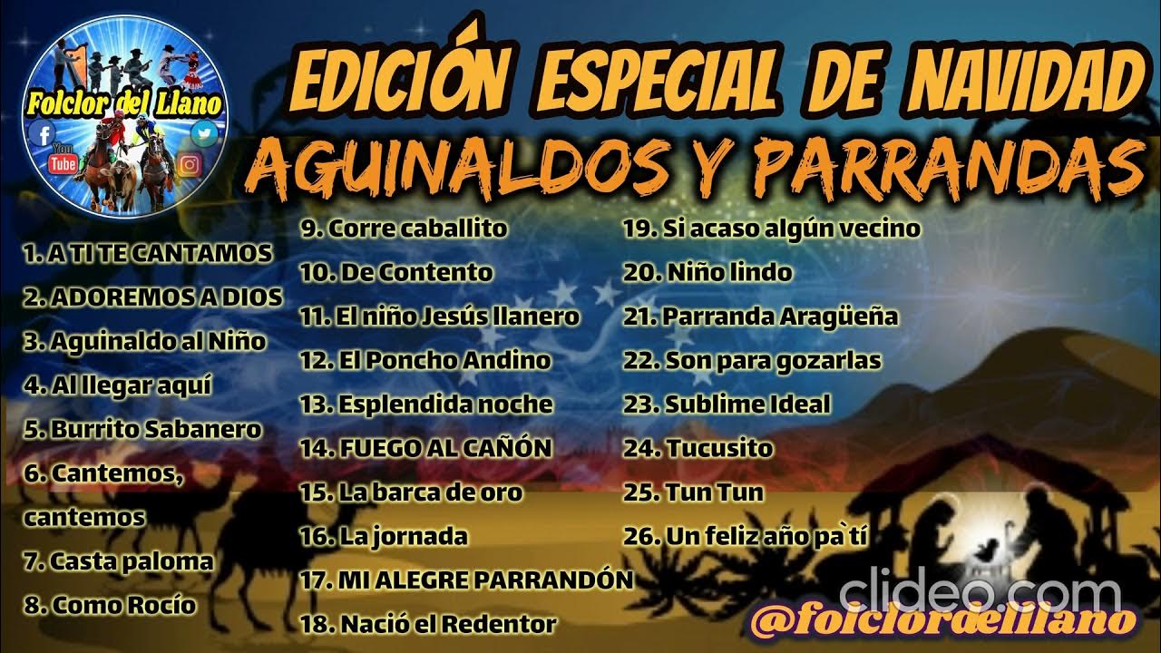 Parrandas y Aguinaldos Venezolanos - Edición de Navidad 🎄🇻🇪 - YouTube