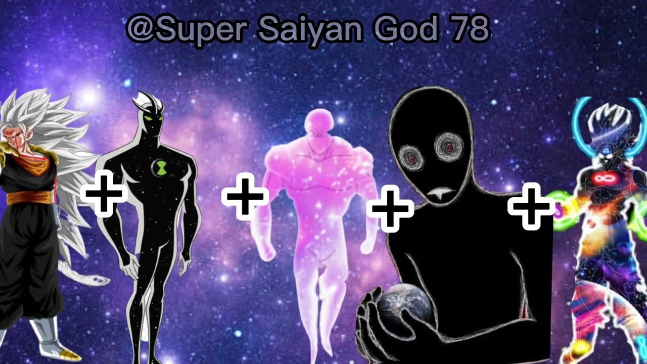 Gogeta ssj 20000+Aline x+Zeno true form+Antispiral+Goku infinity 900 ...