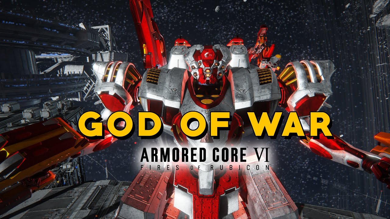 Armored Core 6: GOD OF WAR Build - Deadly Coral Assembly - YouTube