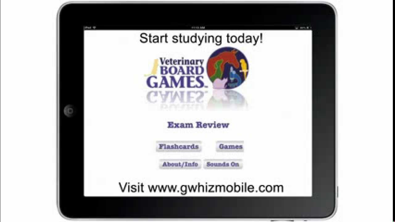 Veterinary Board Exam Review - Flashcards and Game - YouTube
