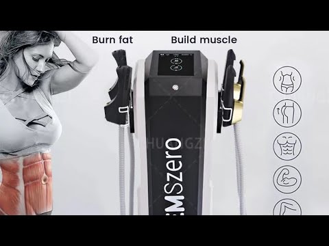 EMSZERO New Vertical Type EMS HI-EMT RF Muscle Stimulator NEO Slimming ...