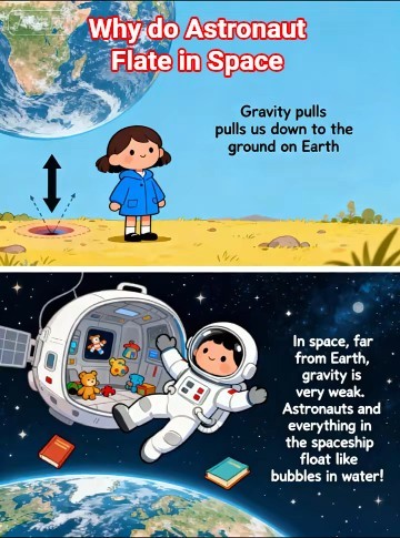 Why Do Astronauts Float in Space? - YouTube