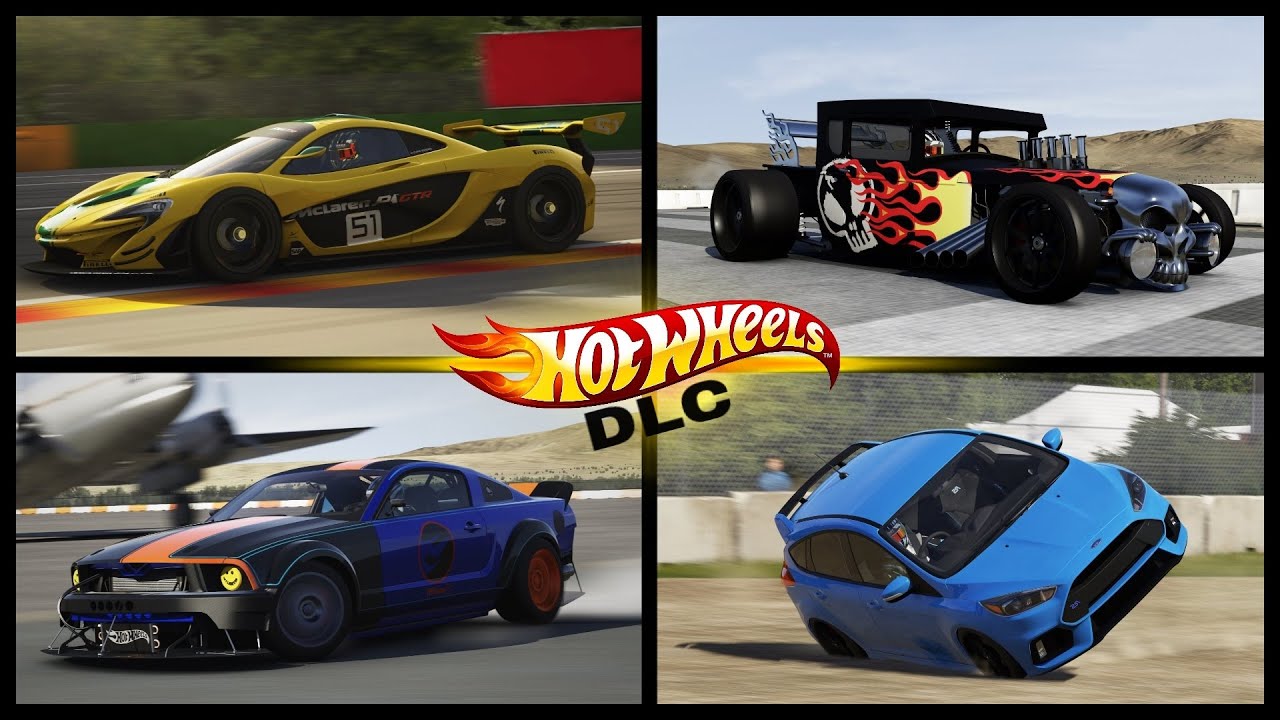 "Hot Wheels Car Pack" | FORZA 6 DLC | P1 GTR, Bone Shaker, 2017 Focus ...