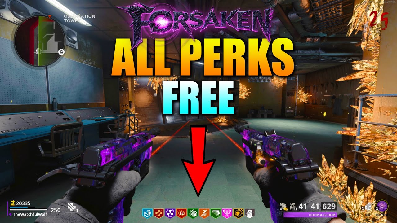 How to get a Free Perkaholic in Forsaken (Cold War Zombies Tutorial ...
