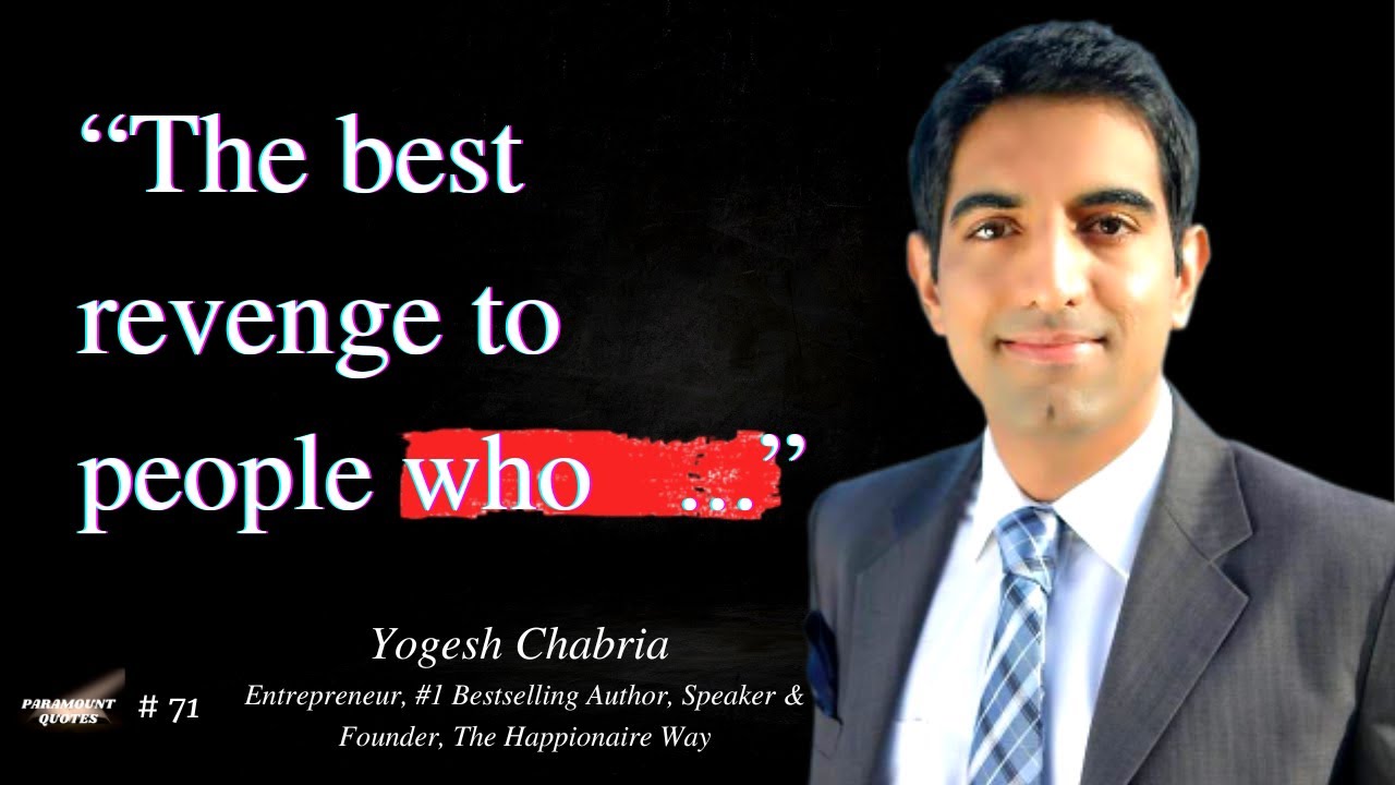 Yogesh Chabria Best Motivational Quotes | Founder of The Happionaire ...