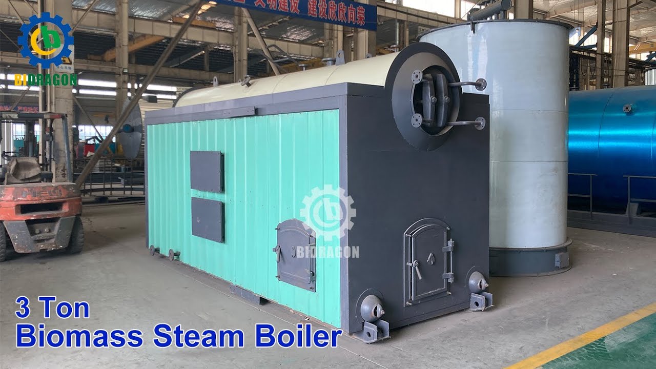 3 Ton Biomass Steam Boiler Delivery #boiler #steamboiler - YouTube