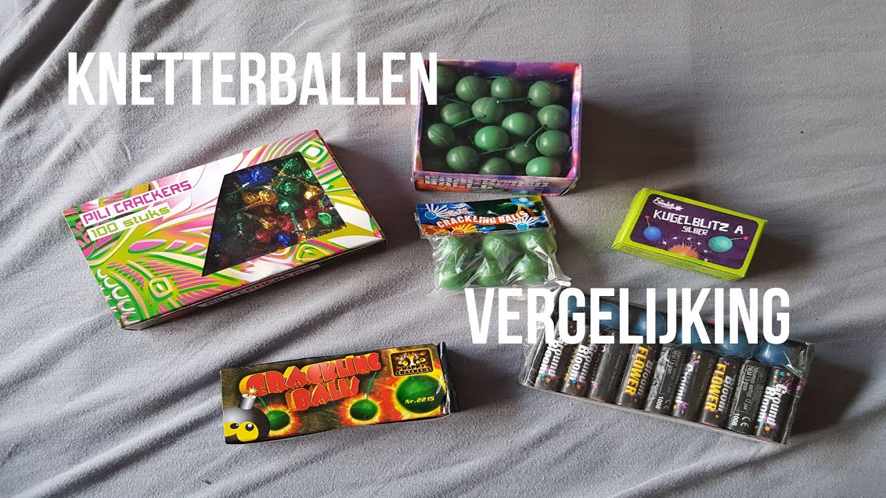Categorie 1 knetterballen vergelijken - YouTube