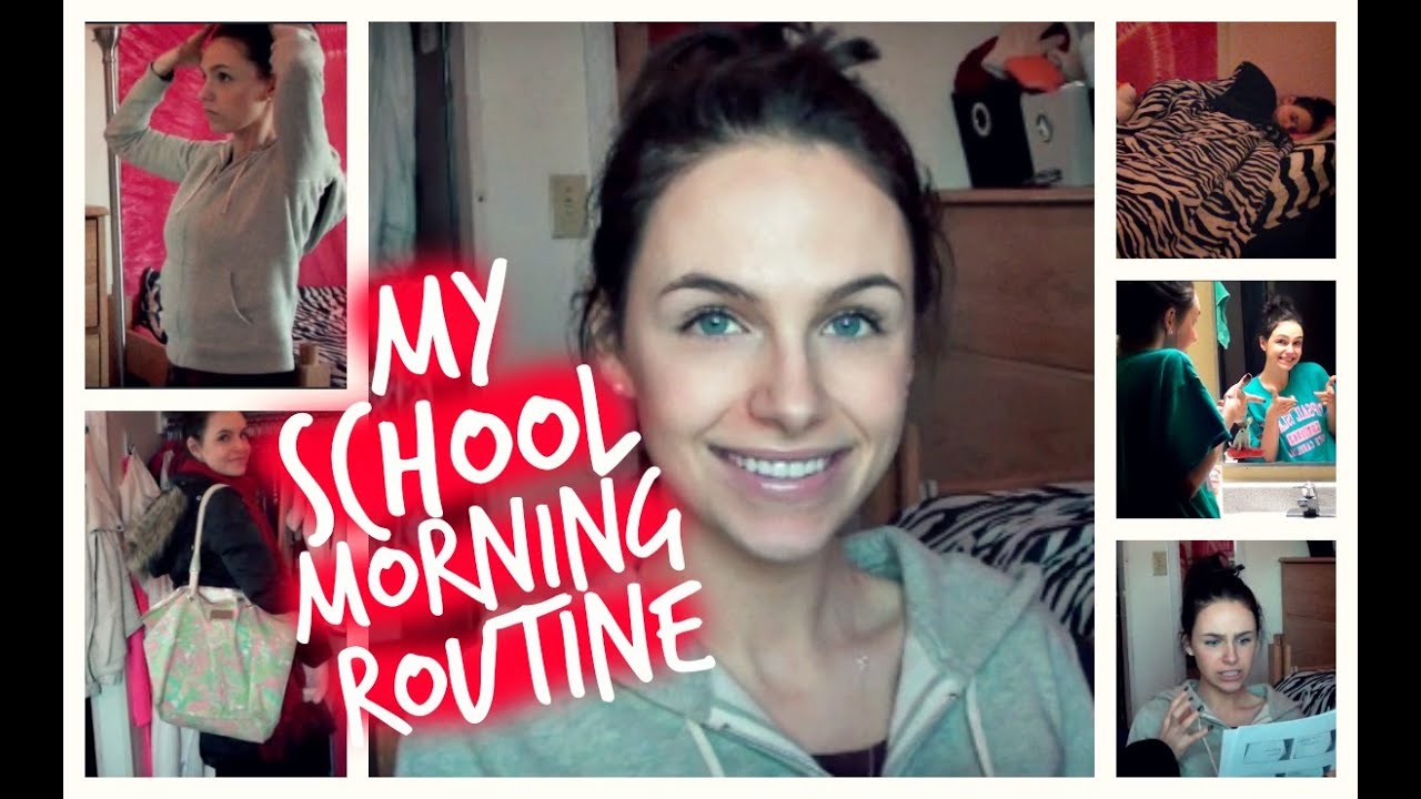 My College Morning Routine - YouTube
