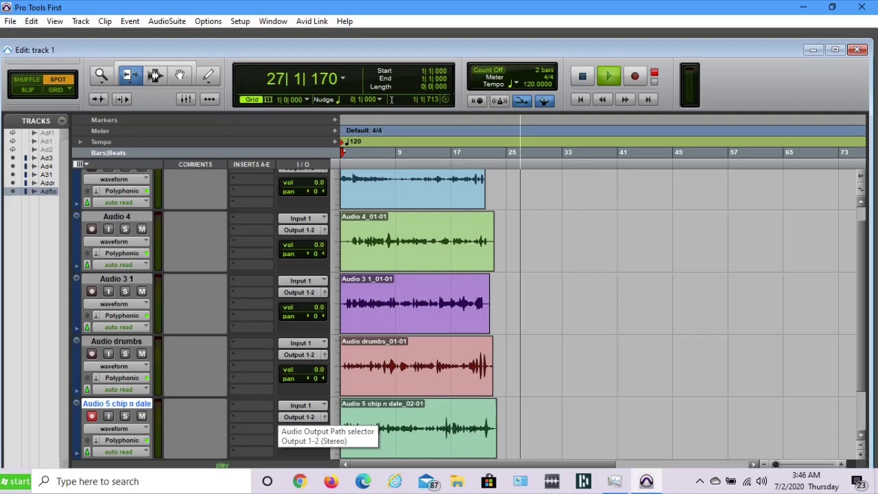 Audio 5 Channel Mix Test - YouTube