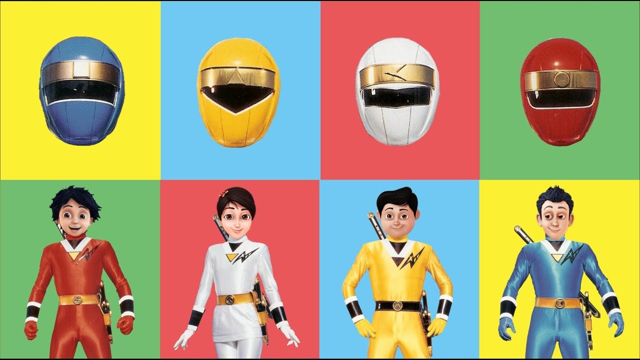 Wrong Heads Power Rangers Shiva ANTV Finger Family Song Nursery Rhymes ...