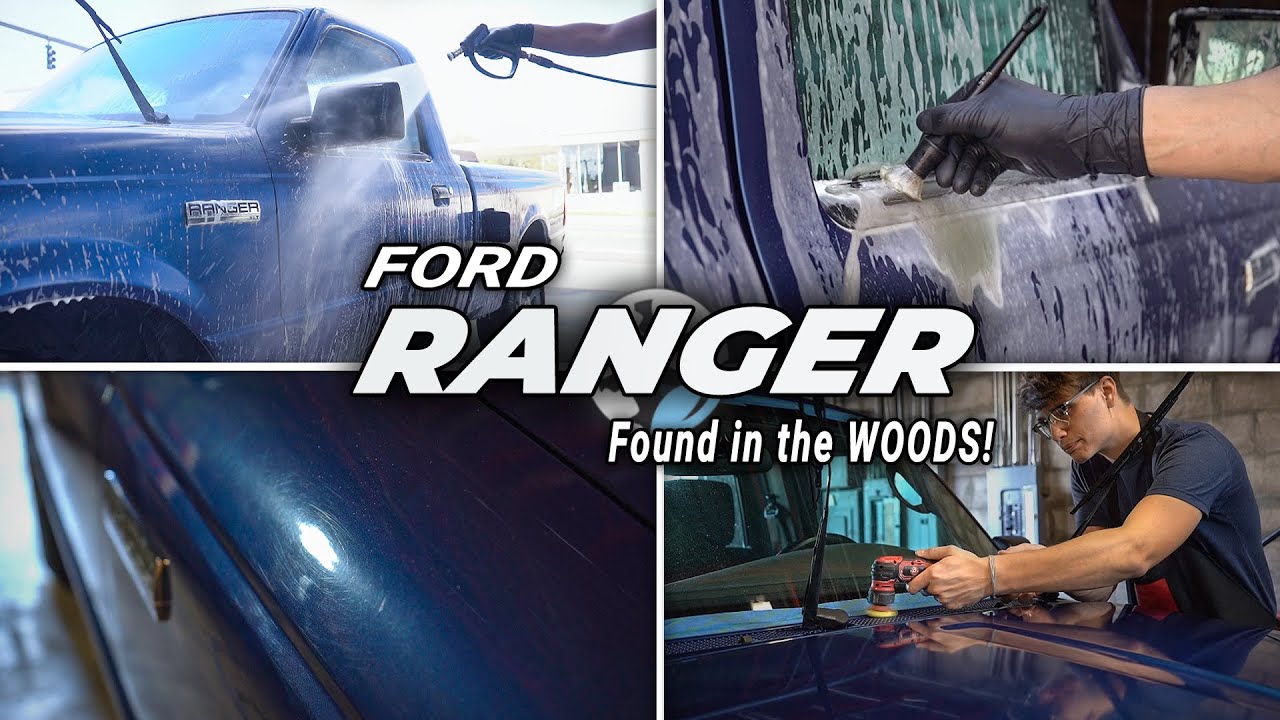 Ford Ranger Found in the Woods! | Restored Back to Life! CRAZIEST Color ...