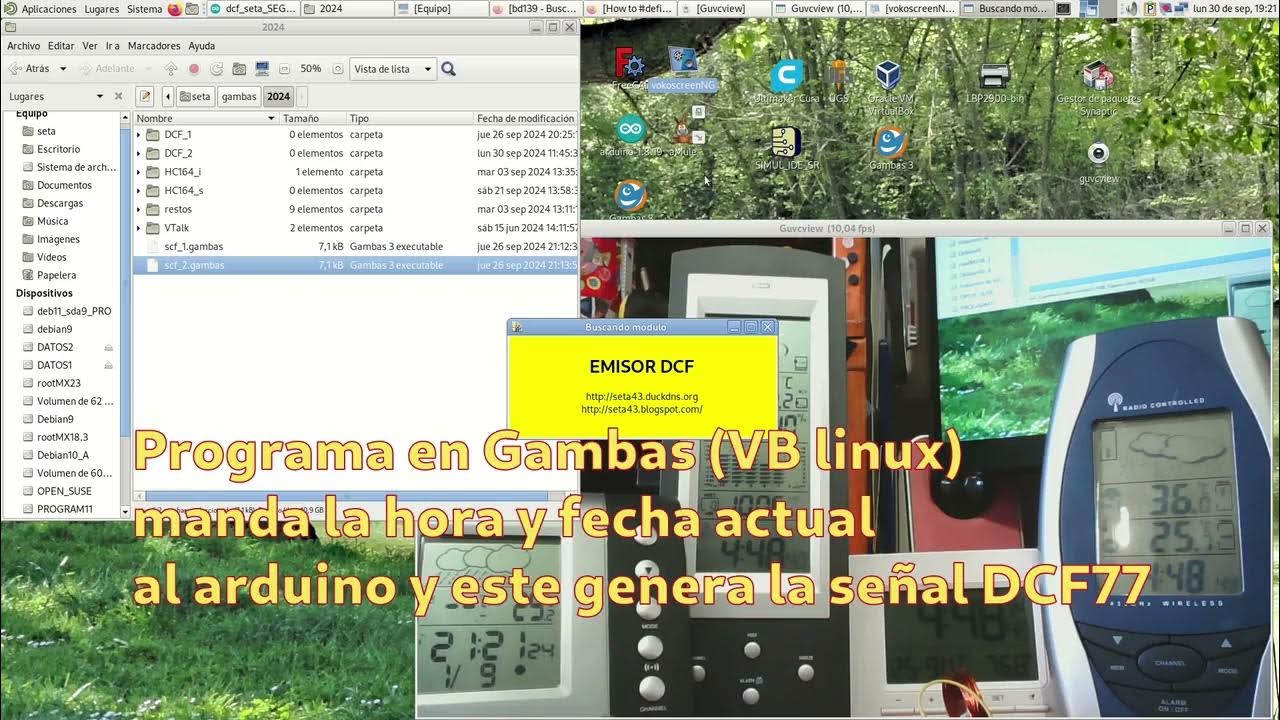 DCF77 - Generador de señal - Signal generator - YouTube