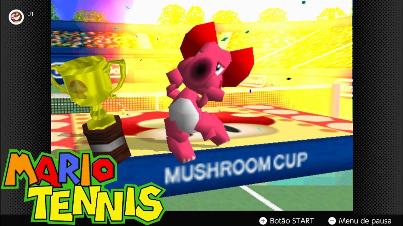 Mario Tennis (N64) | Birdo (Singles - Tournament) - YouTube