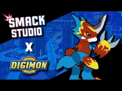 Smack Studio - Flamedramon Overview - YouTube