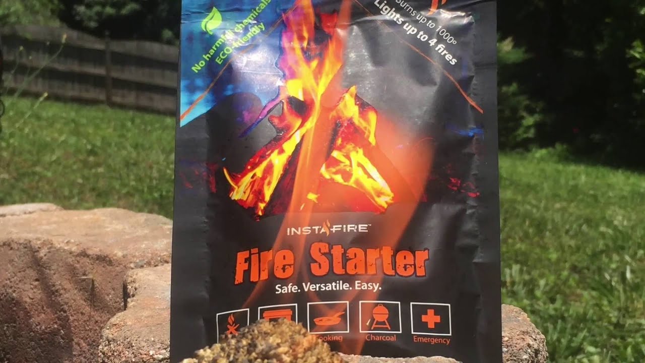 InstaFire Fire Starter Review - YouTube