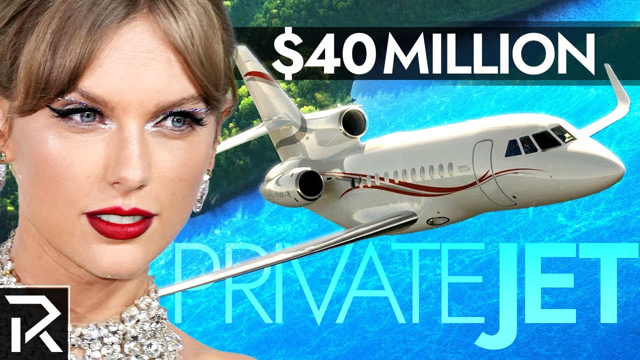 A Look Inside Taylor Swifts Private Jet - YouTube
