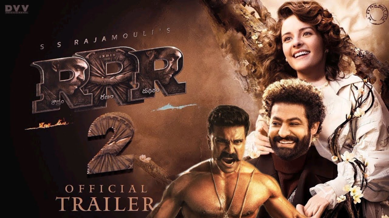 RRR 2 OFFICIAL TRAILER : JR. NTR , RAM CHARAN , S. S. RAJAMOULI - YouTube