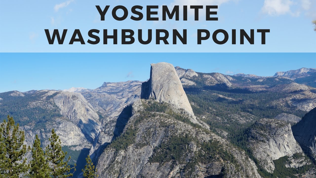 Yosemite National Park - Washburn Point - Sights and Sounds - 2019 ...