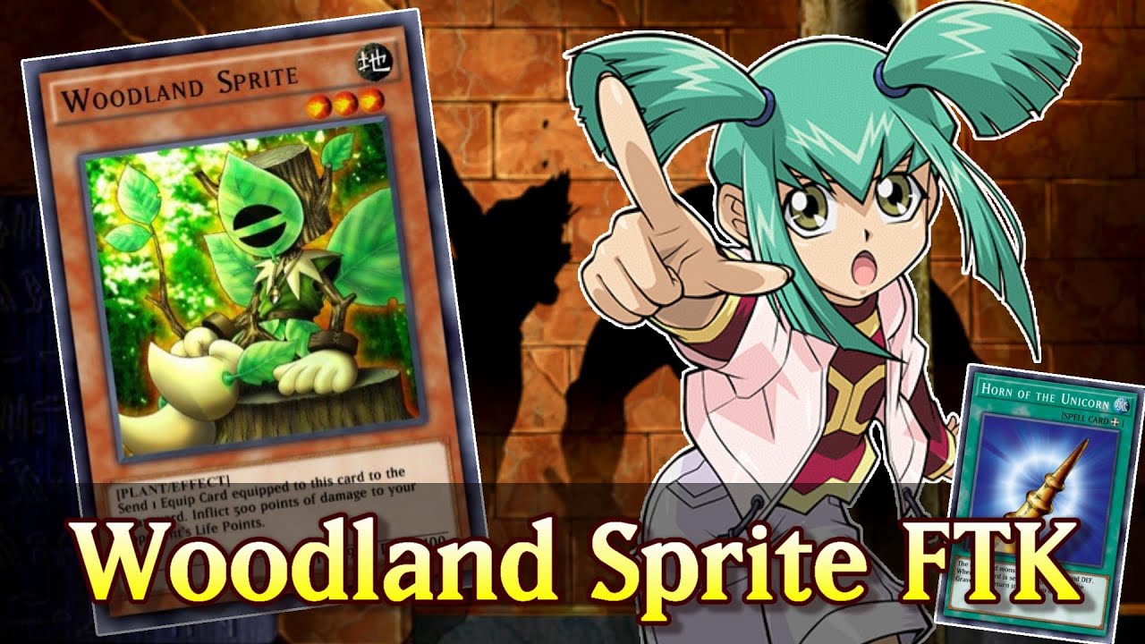[Yu-Gi-Oh! Duel Links] Woodland Sprite Infinite Burn Loop FTK (Infinite ...