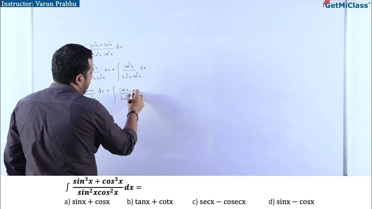 Trigonometric Identities Simplified Tutorial KCET 12th Mathematics Integral Calculus - YouTube