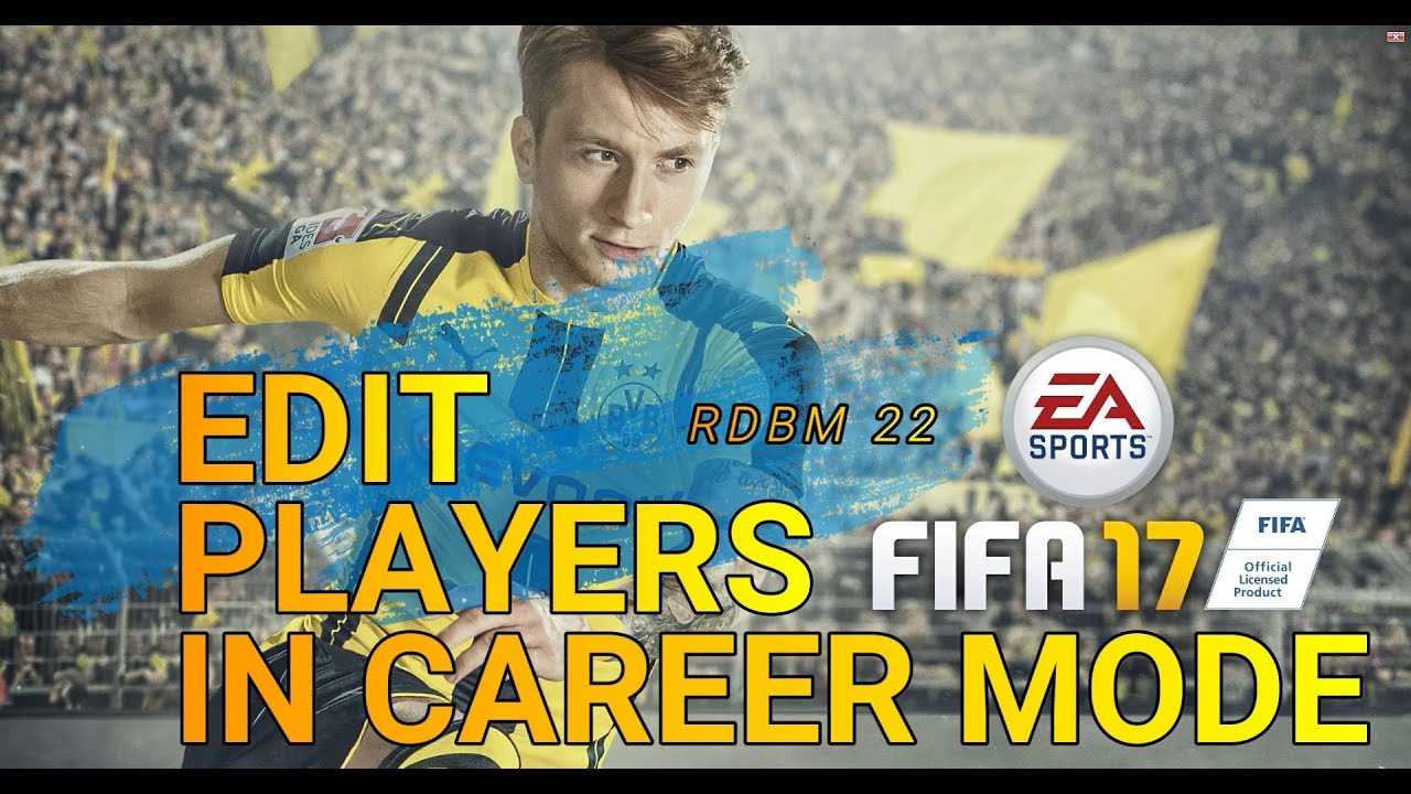 FIFA 17 Edit Players In Career Mode - YouTube