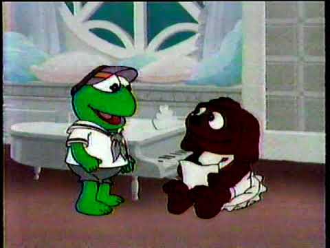 Retro 80's VHS - Muppet Babies 1988 WKYT Saturday Morning Broadcast w ...