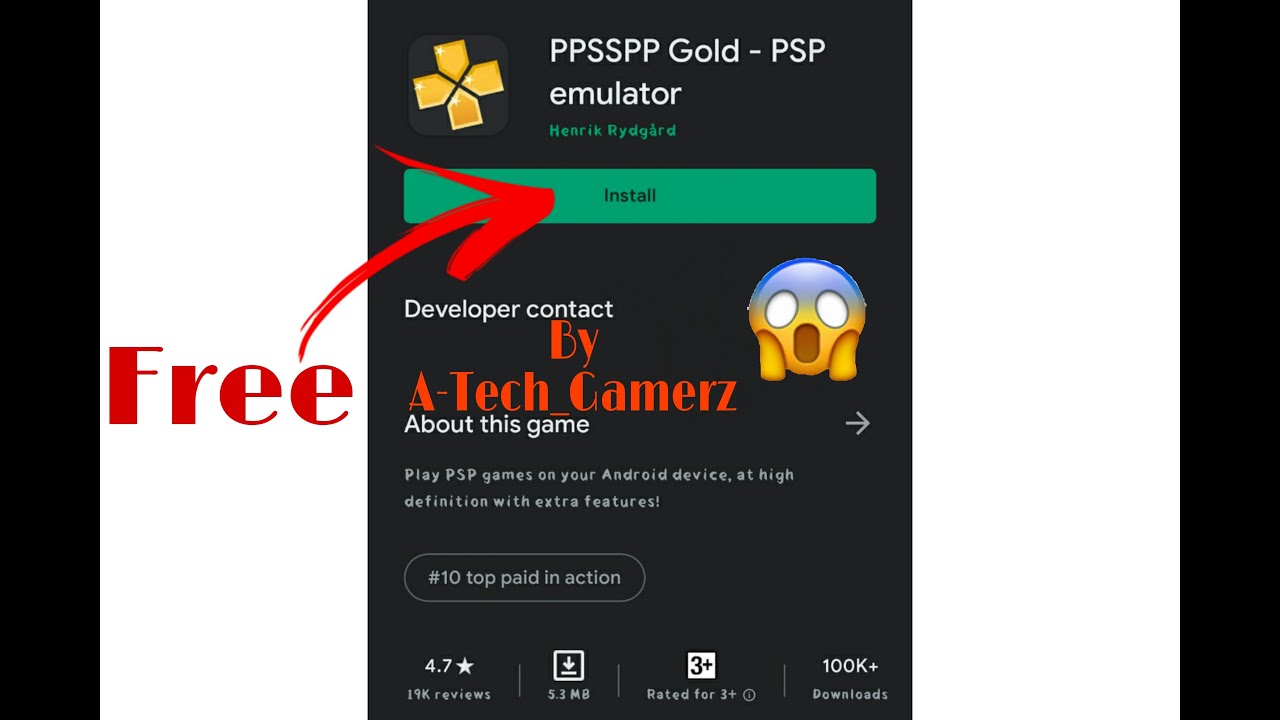 PPSSPP Gold apk | How to get download ppsspp gold apk for free - YouTube