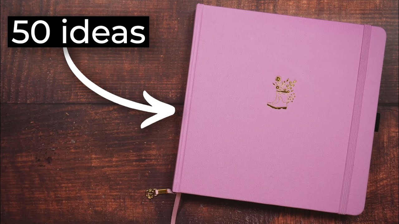 Square Bullet Journal Ideas MEGALIST 💜 - YouTube